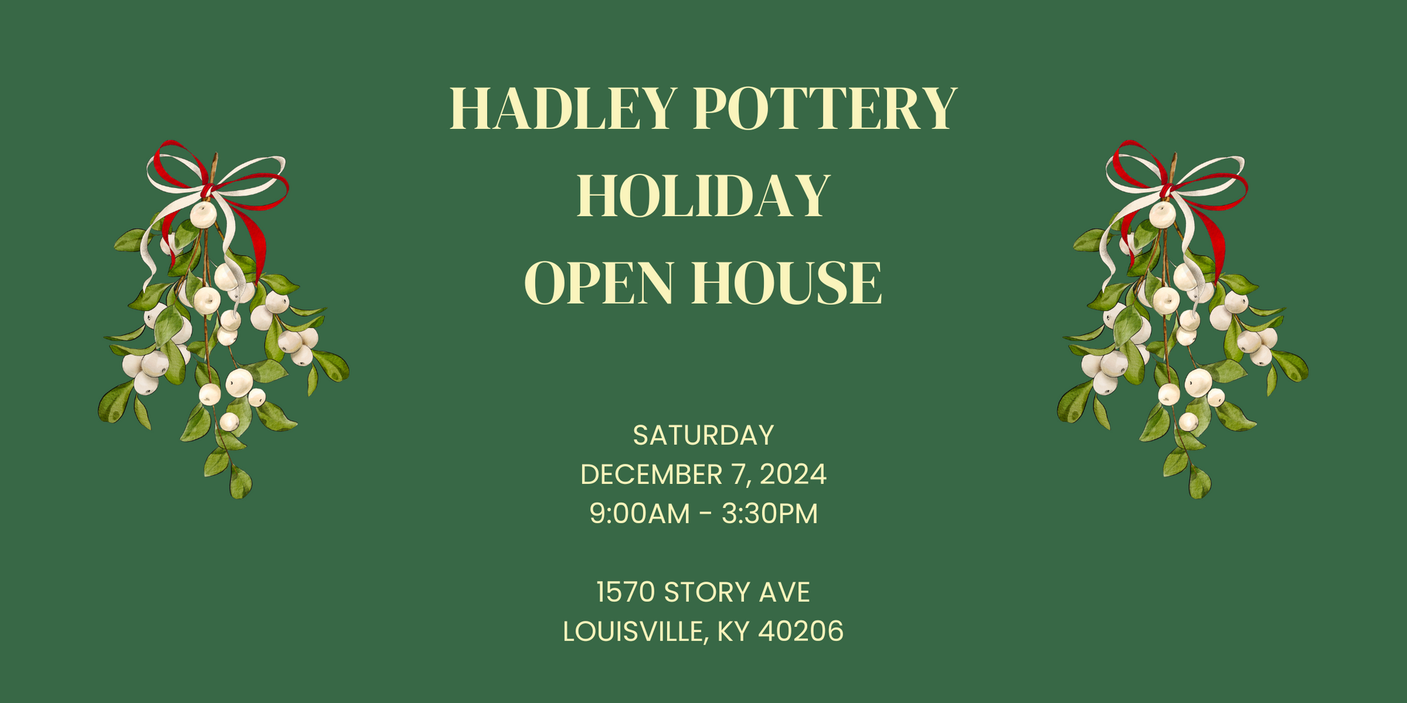 Hadley Holiday Open House