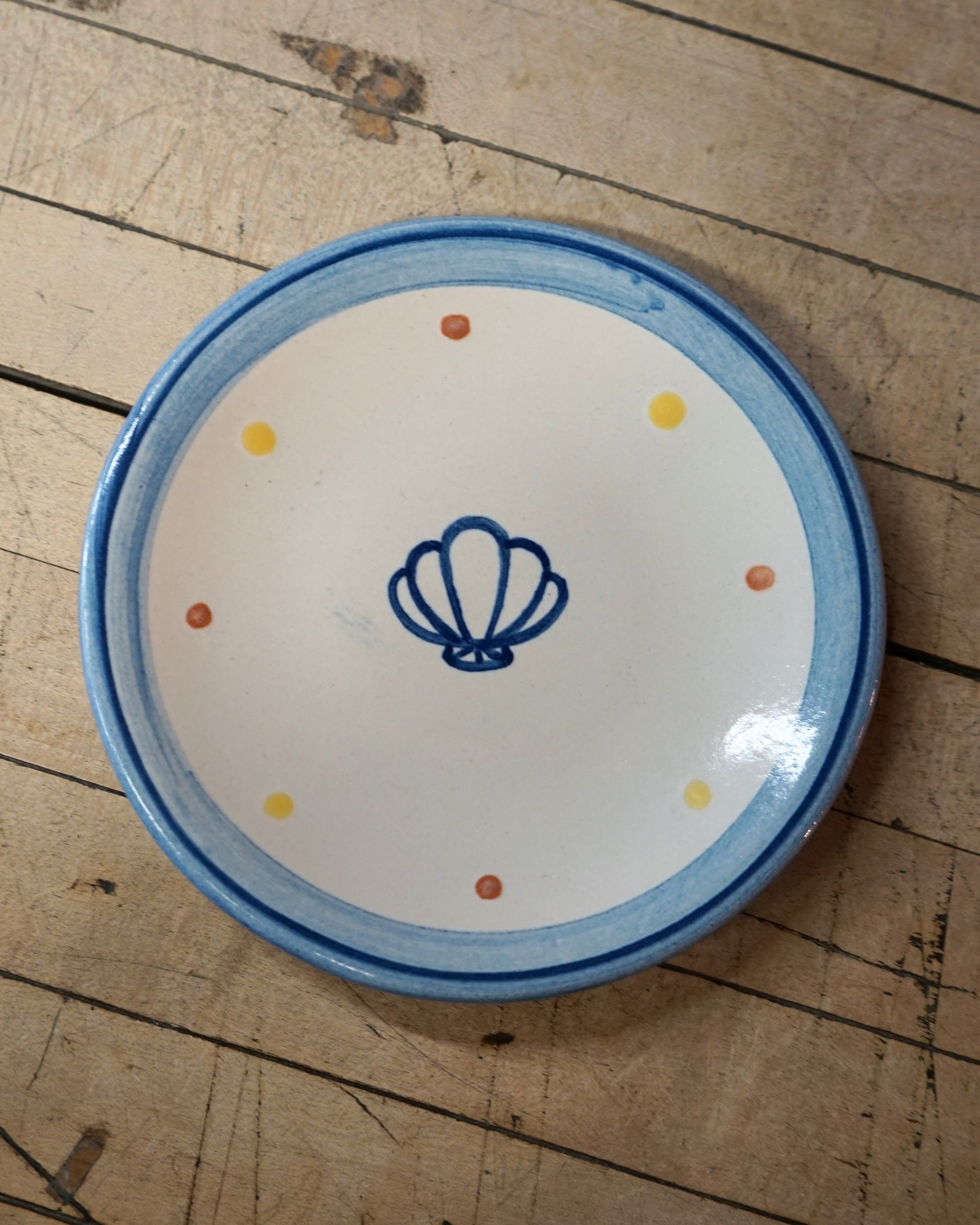 Bread and Butter Plate - Scallop