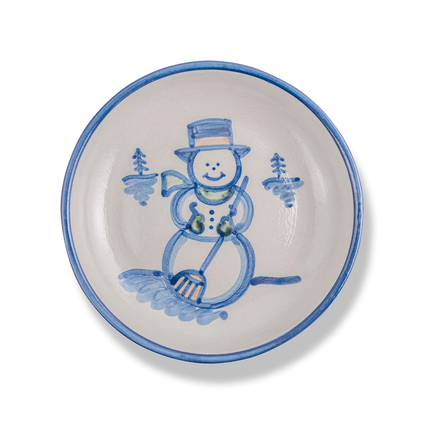 Pasta Plate - Snowman