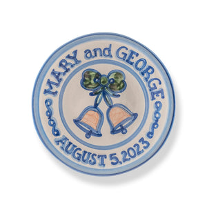 Personalized Wedding Plate